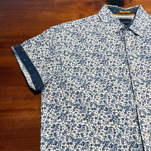 Denim & Flower | Shirts | Denim Flower Ricky Singh Button Down Short ...